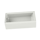 Maax Rubix Access 60in X 30in X 14in Alcove Soaking Bathtub Integrated ...
