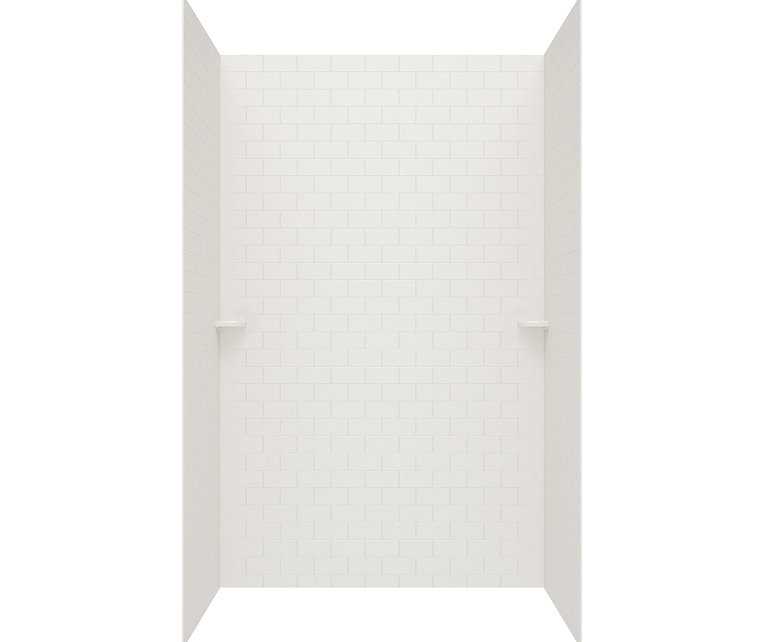36-In x 62-In x 96-In Swanstone 3x6 Subway Tile Shower Wall Kit – BNGBath