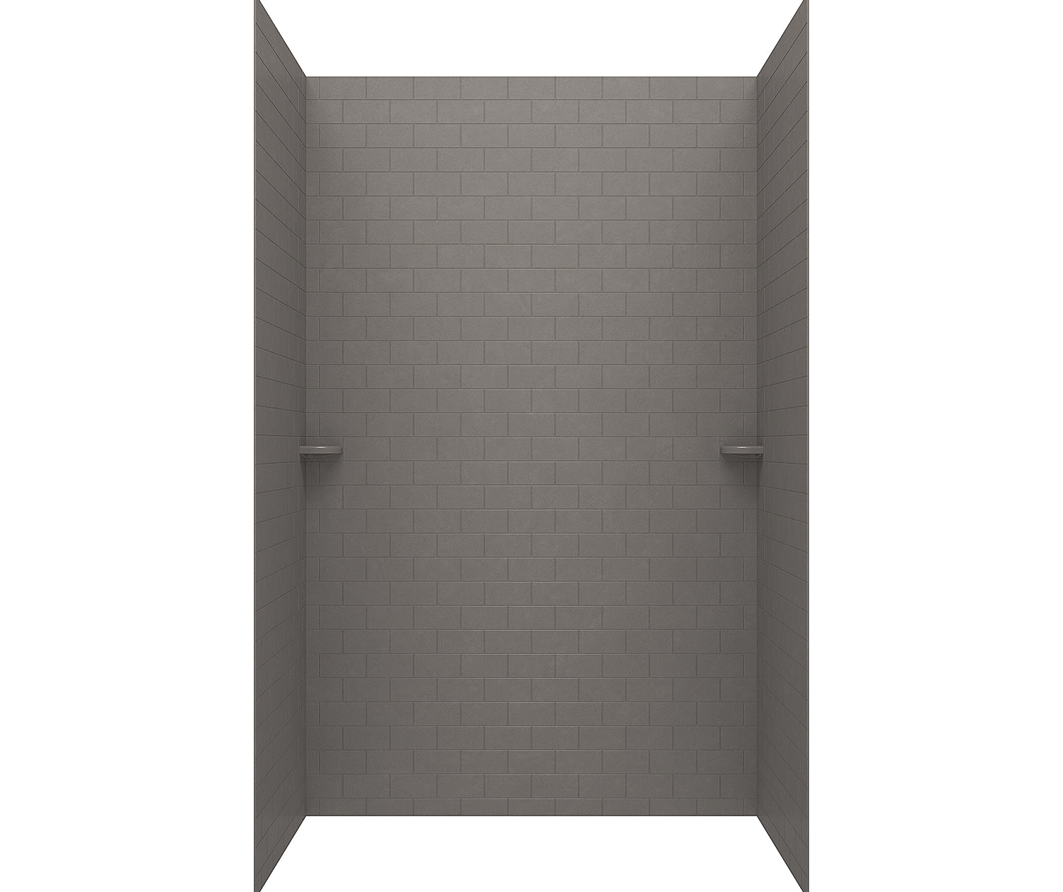 36-In x 62-In x 96-In Swanstone 3x6 Subway Tile Shower Wall Kit – BNGBath