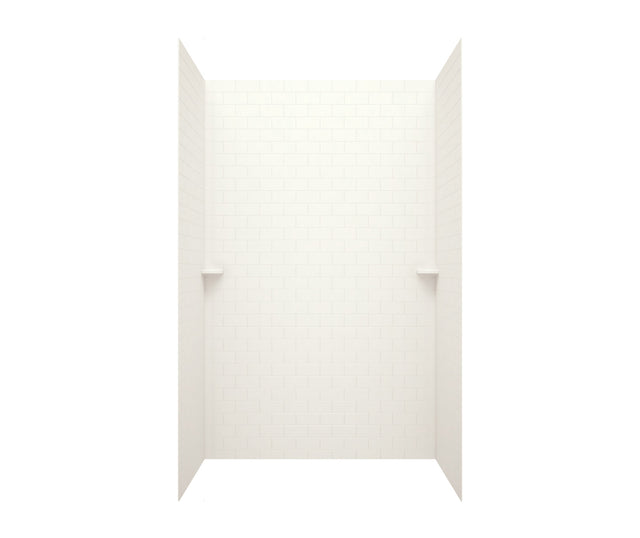 36-In x 62-In x 96-In Swanstone 3x6 Subway Tile Shower Wall Kit – BNGBath