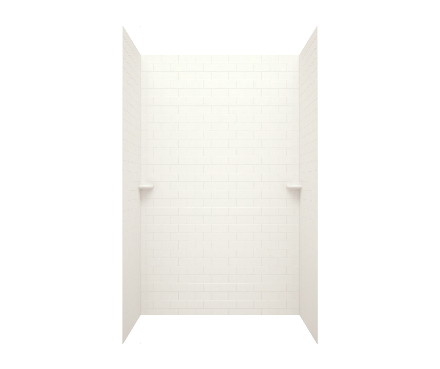 36-In x 62-In x 96-In Swanstone 3x6 Subway Tile Shower Wall Kit – BNGBath