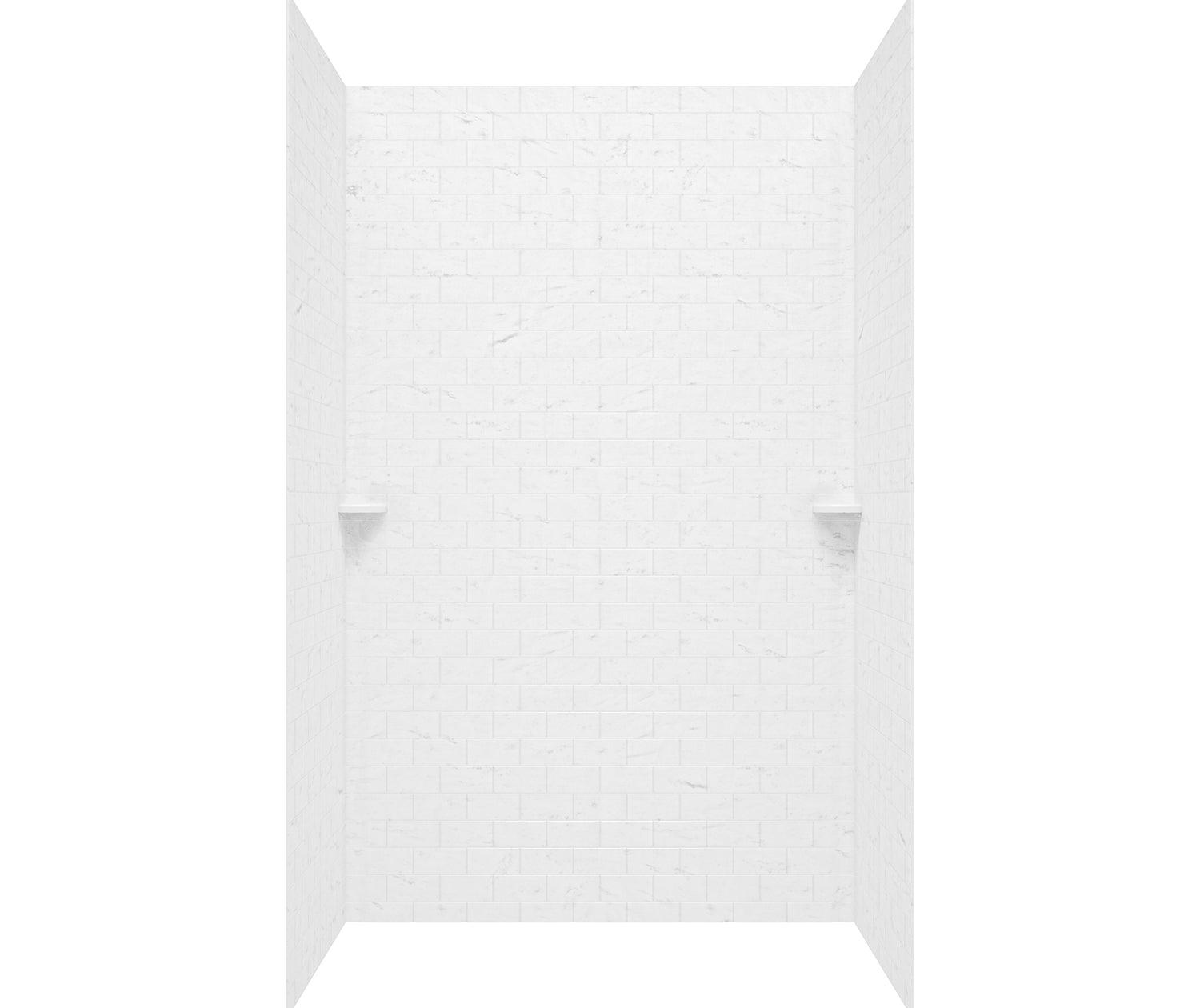 36-In x 62-In x 96-In Swanstone 3x6 Subway Tile Shower Wall Kit – BNGBath