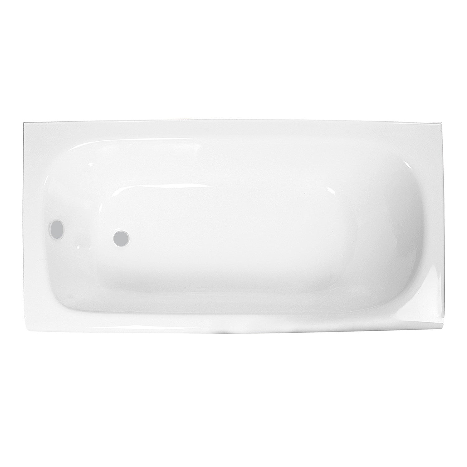 Aqua Eden VCTAP603015L Cast Iron Alcove Bath Tub 60 x 30 x 15 – BNGBath
