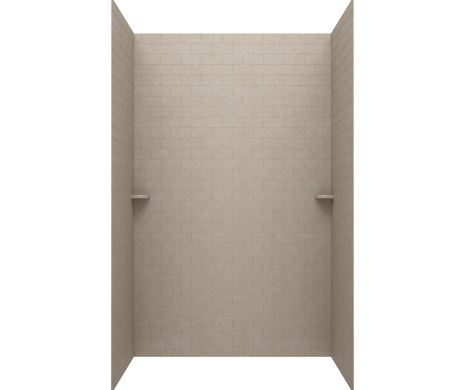 36-In x 62-In x 96-In Swanstone 3x6 Subway Tile Shower Wall Kit – BNGBath